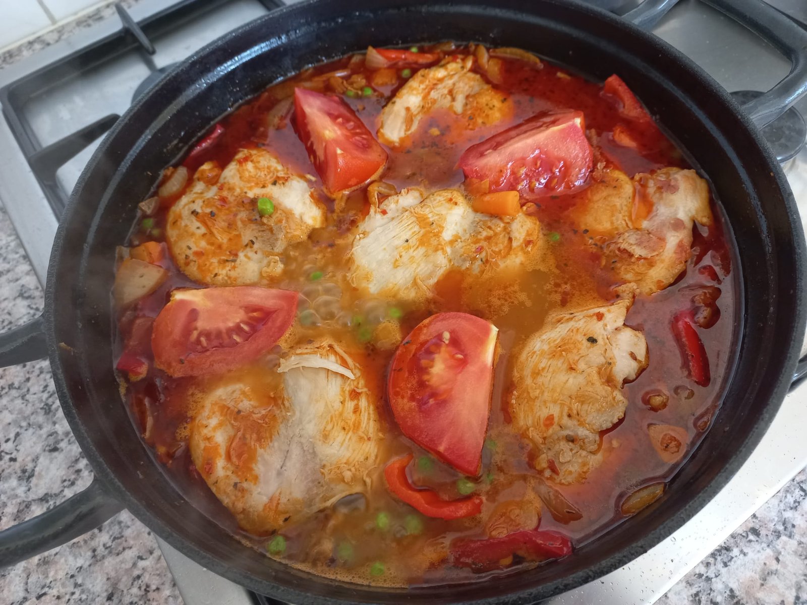 Turkse Kip met Bulgur, Tavuk Kapama - Lekker Turks Eten