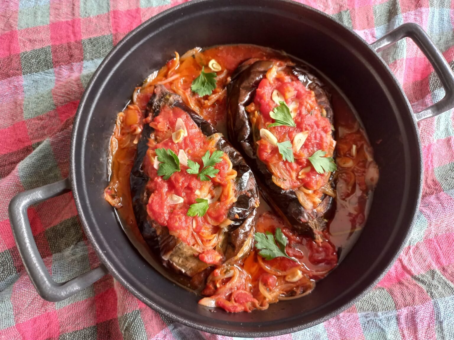 Imam Bayildi Recept, Traditioneel Turks Aubergine Gerecht - Lekker ...