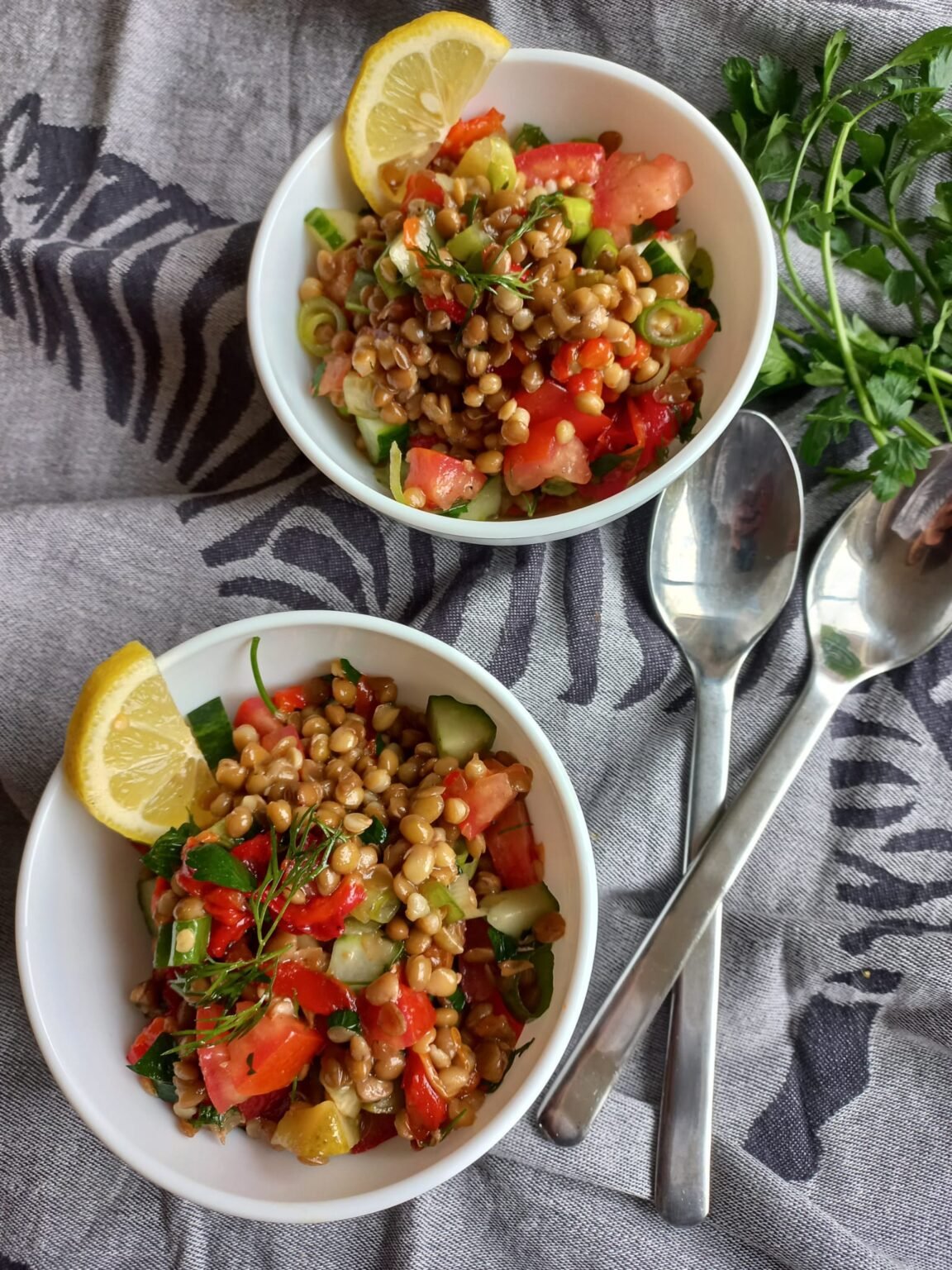 Voedzame en Gezonde Linzensalade - Lekker Turks Eten